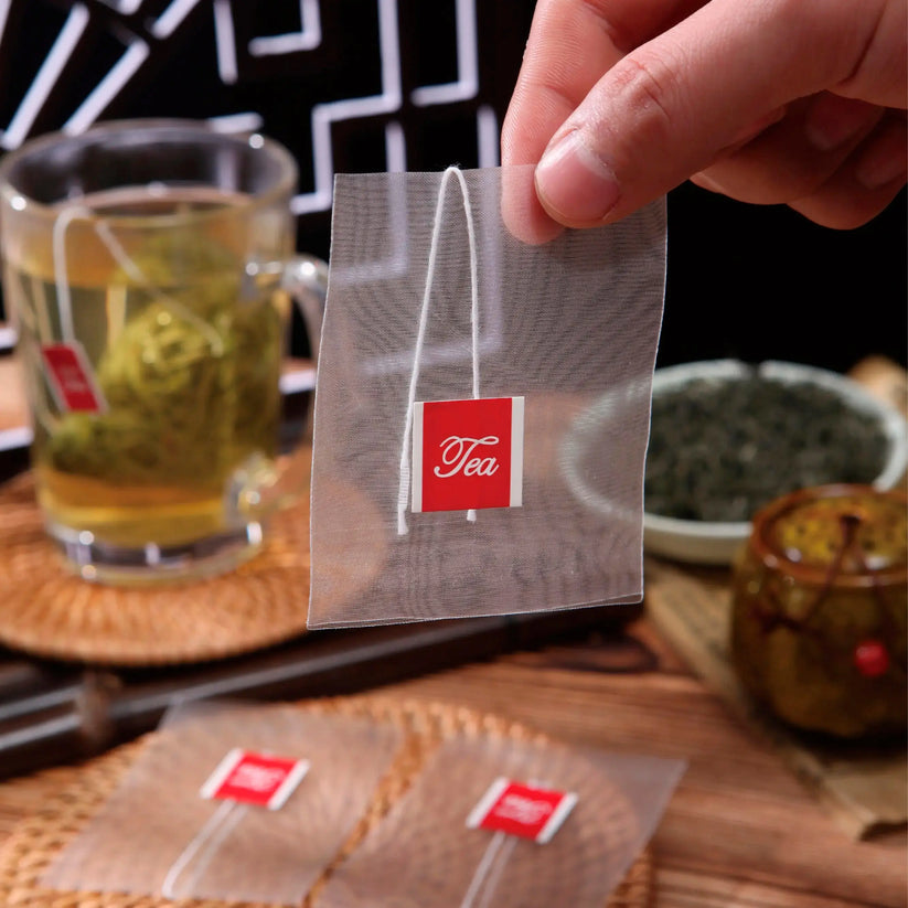 Filtrante nylon etiqueta Tea - Bolsitasfiltrantes.pe
