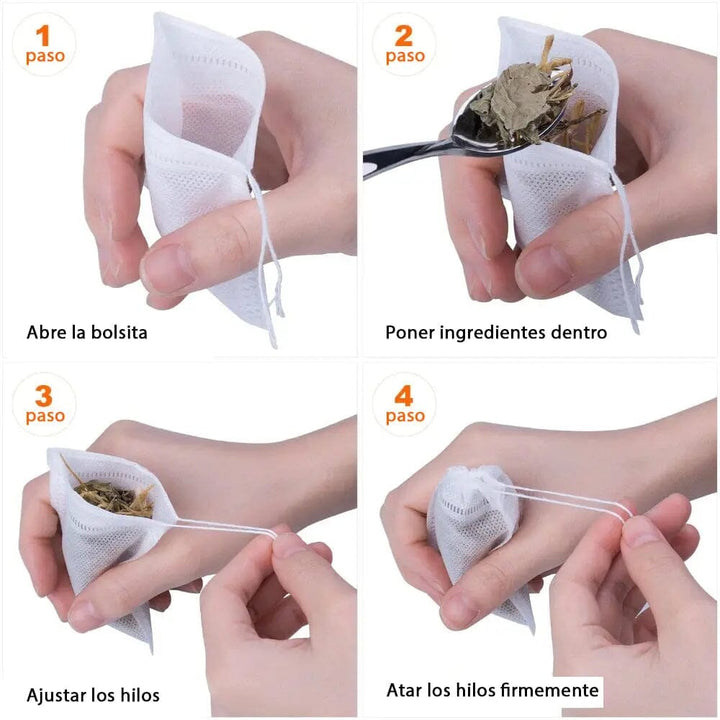 Bolsitas Filtrantes Biodegradables: Infusiones Sostenibles y Sabrosas ...